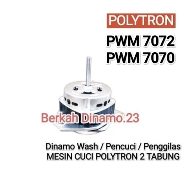 Jual Dinamo Pencuci Mesin Cuci POLYTRON PWM 7070 PWM 7072 / PWM 7072 B ...