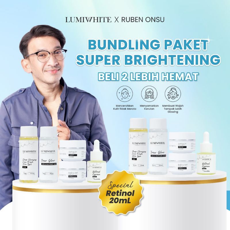 Jual Paket bundle Lumiwhite brightening skincare beli 2paket Lebih ...