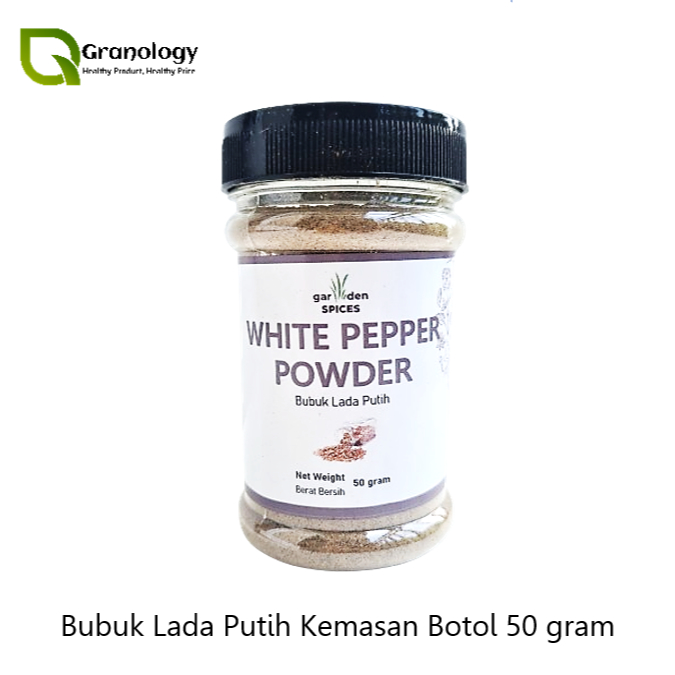 Jual Garden Spices Bumbu Kemasan Botol - Lada Putih Bubuk (50 gram ...