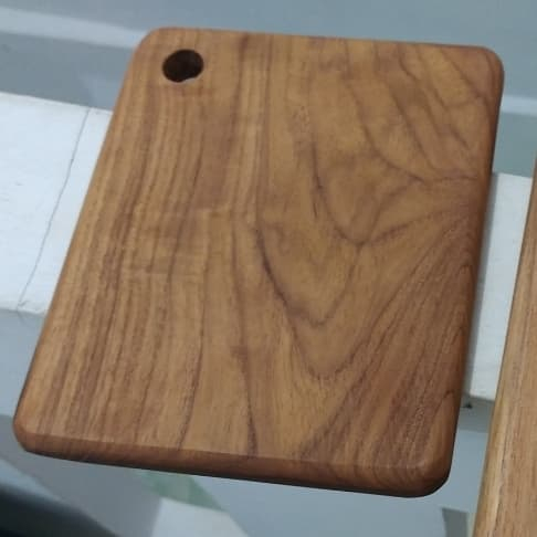 Jual Talenan Kayu Jati Tebal 3cm / 35x20x3cm | Shopee Indonesia