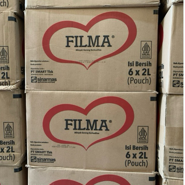 Jual FILMA 2 LITER KARTON ISI 6PC | Shopee Indonesia