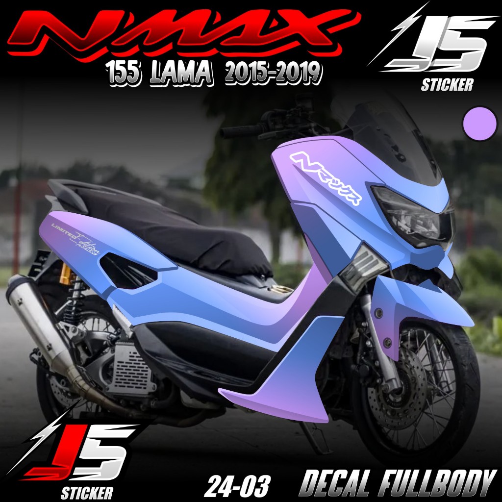 Jual (COD) Decal Sticker Yamaha Nmax 155 Old Lama 2015 2016 2017 2018 ...