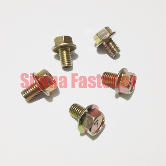 Jual Flange Bolt Baut Topi M8 Panjang 12-50mm | Shopee Indonesia