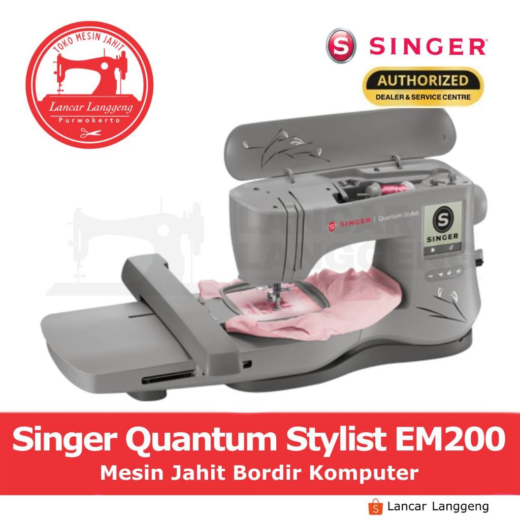 Jual Mesin Bordir Komputer Singer Quantum Stylist EM200 | Shopee Indonesia