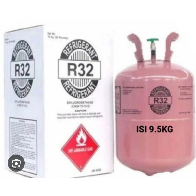 Jual FREON R32 REFRIGERANT 10KG ( BERAT BERSIH : 9,5 KG) | Shopee Indonesia