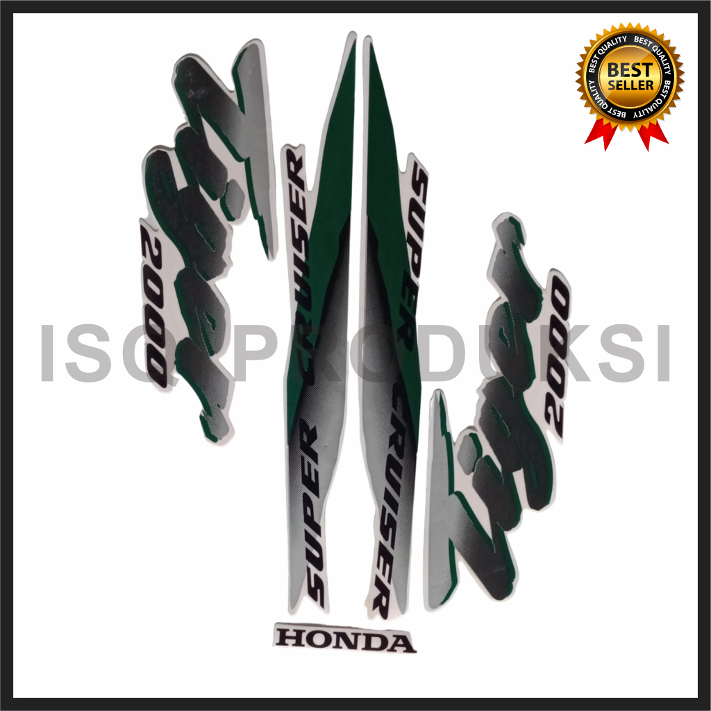 Jual Stiker Striping Honda TIGER 2000 - List Stiker Standar Honda Tiger ...