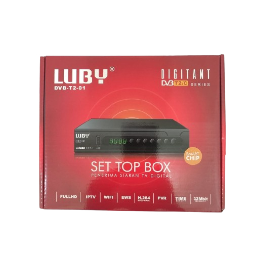 Jual Set Top Box STB TV Digital T2 LUBY | Shopee Indonesia