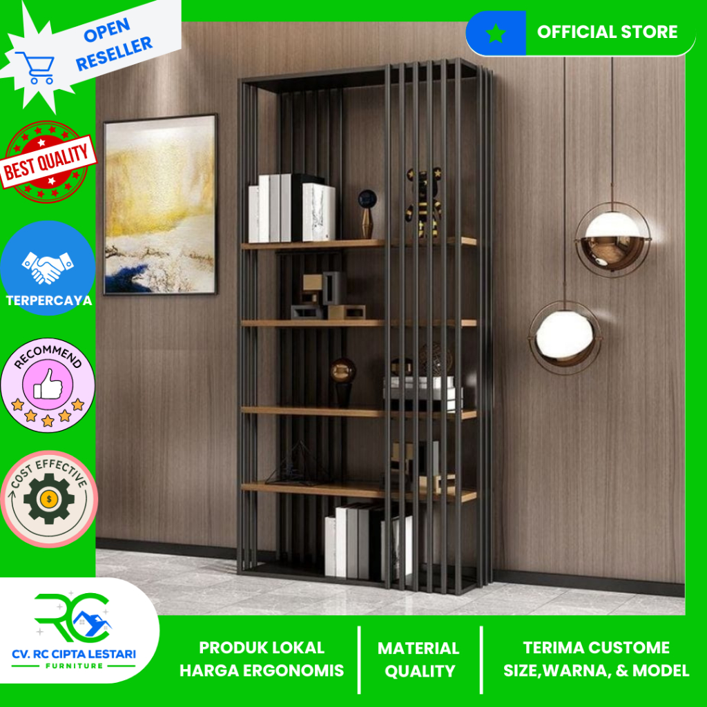 Jual [RC] Rak Partisi Kantor/Rak Partisi Pajangan Office/Rak Partisi ...