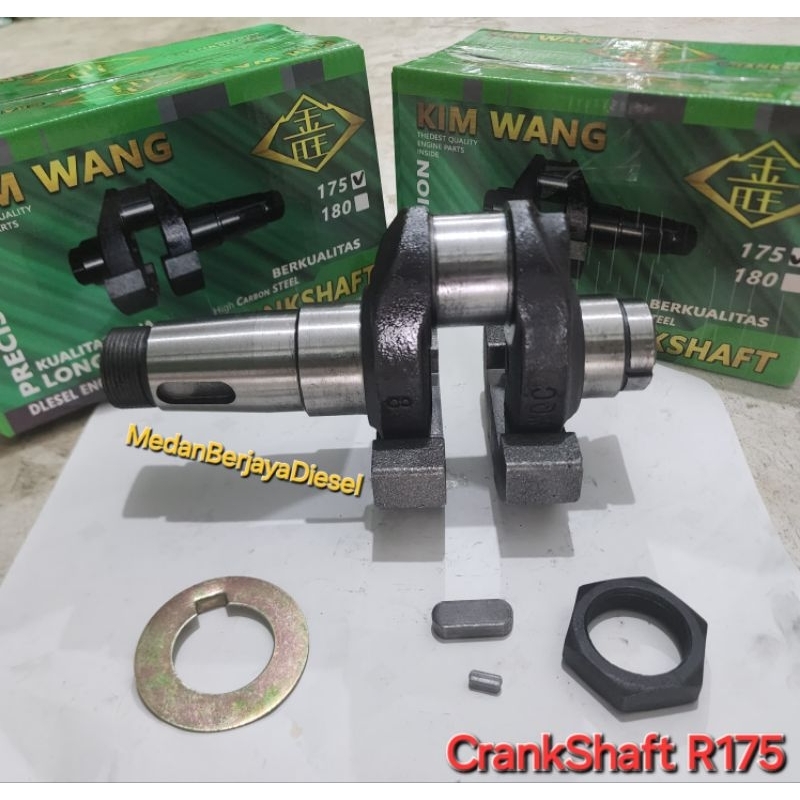 Jual CrankShaft Assy R175 R180 Mesin Diesel 7pk 8pk KrukAs Kor As ...