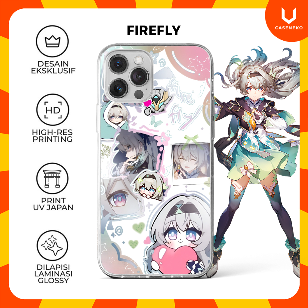 Jual Custom Casing Firefly Honkai Star Rail HSR Phone Case HP | Shopee ...