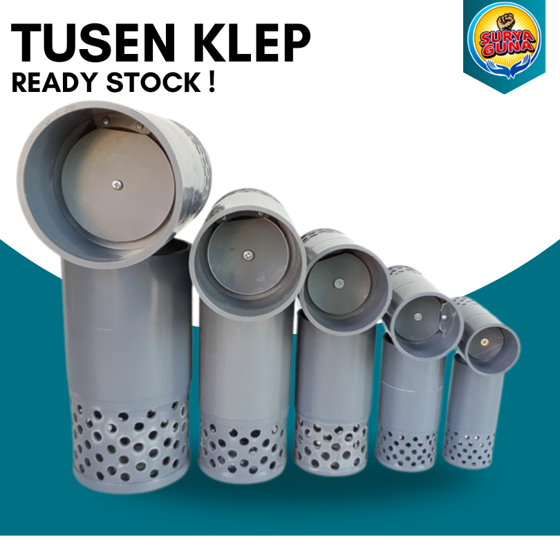 Jual tusen klep pvc 2 inch klep pompa air 2 dim dan ukuran lain ...