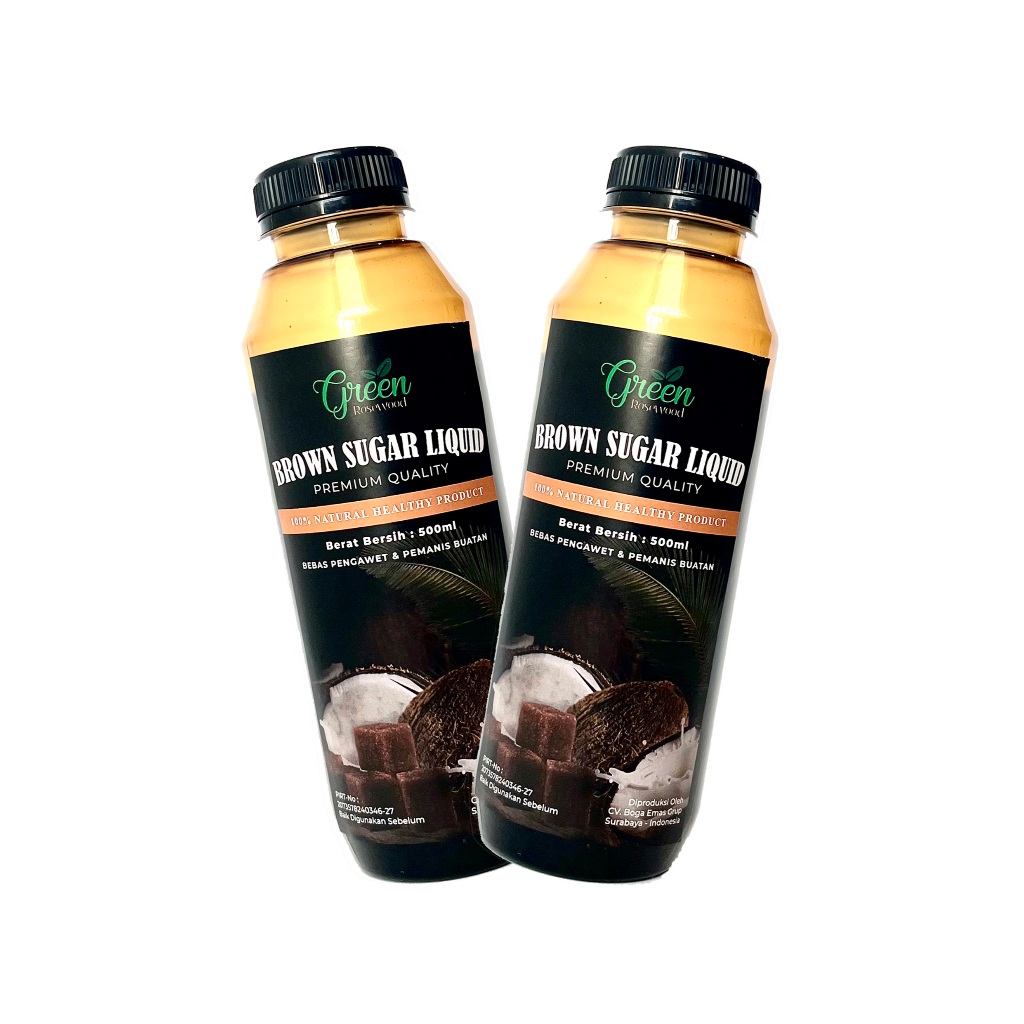 Jual (BUNDLING 2 BOTOL) BROWN SUGAR CAIR 500ML / PREMIUM BROWN SUGAR ...