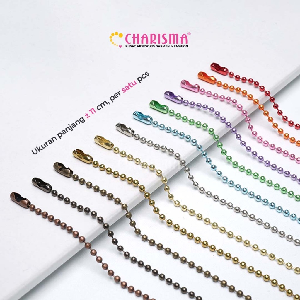 Jual Charisma Rantai Biji Lada / Rantai Kuku / Gantungan Rantai Biji ...