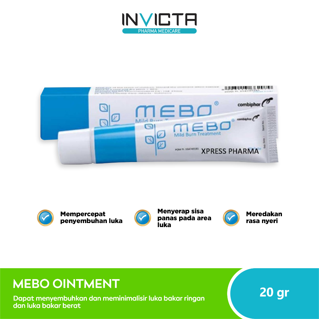 Jual Mebo Mild Burn Treatment (Luka Bakar Salep Oint Cream) - 20 g ...