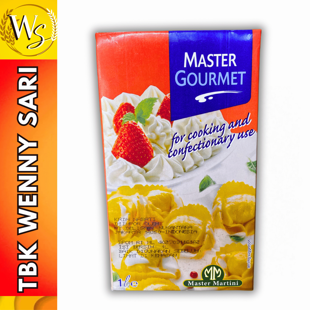 Jual UHT COOKING CREAM - WHIP CREAM MASTER GOURMET 1 Liter | Shopee ...