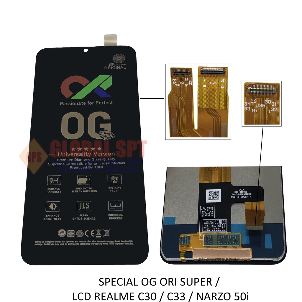 Jual LCD TOUCHSCREEN REALME C30 / C33 / NARZO 50i PRIME | Shopee Indonesia