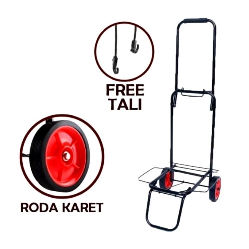Jual Troli Lipat Serbaguna / Troli Barang Galon Gas Koper / Troli Besi ...