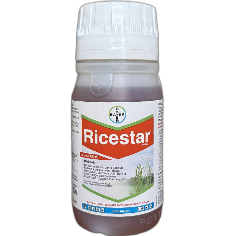 Jual BAYER RICESTAR 69 EC 250 ML/HERBISIDA SISTEMATIK GULMA SEMPIT ...