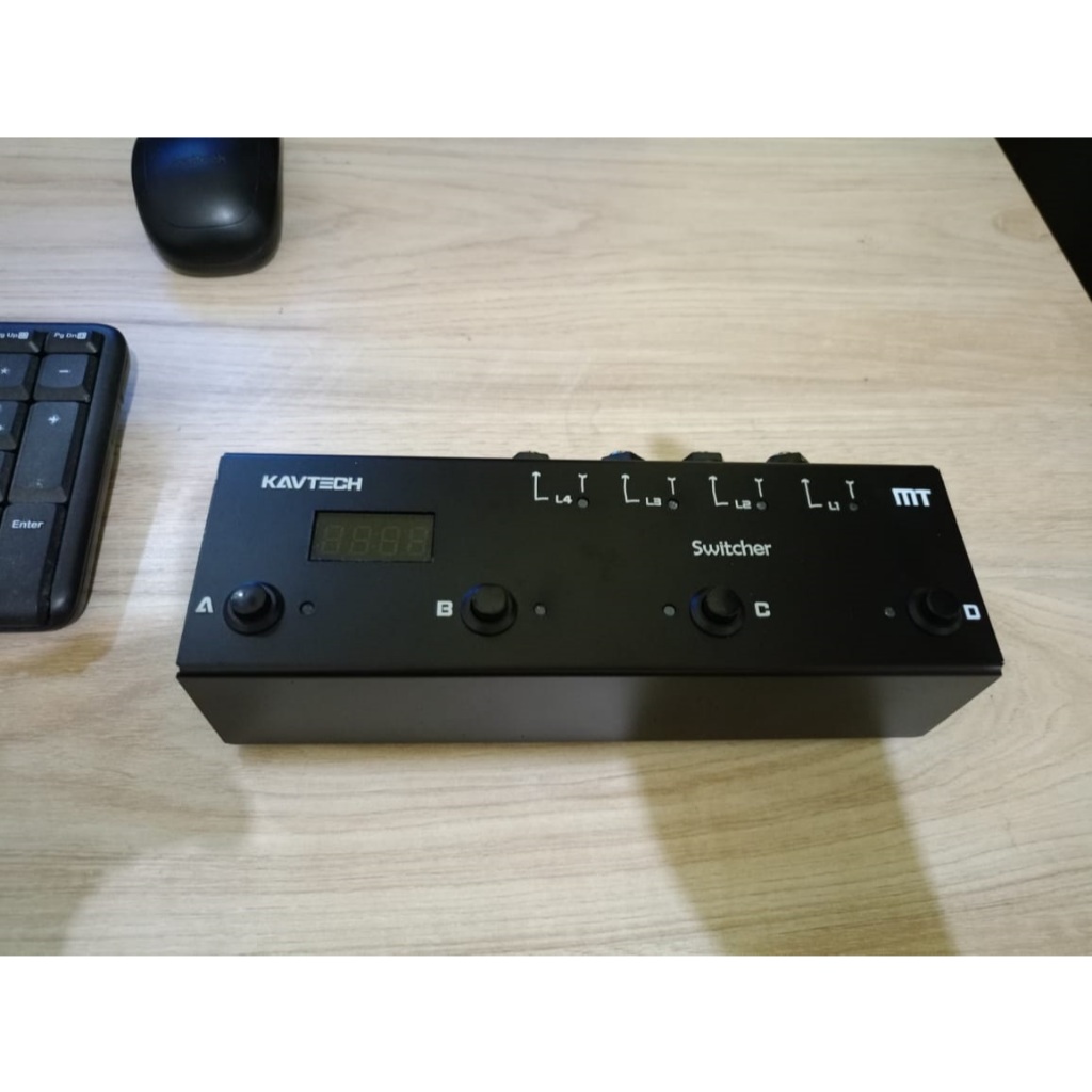 Jual FX Loop Switcher Kavtech Midi COntroller | Shopee Indonesia