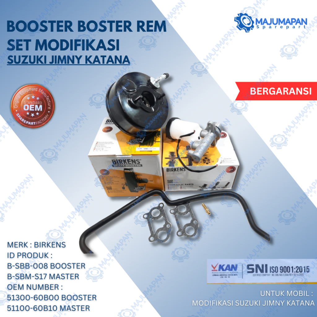 Jual BOOSTER BOSTER REM SET MODIFIKASI SUZUKI JIMNY KATANA | Shopee ...