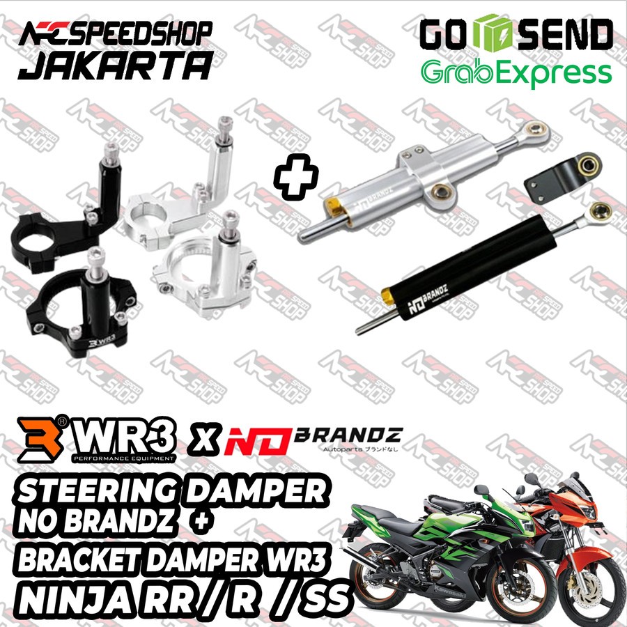 Jual Steering Damper Stabilizer Stang No Brandz Type O Universal ZX25R ...
