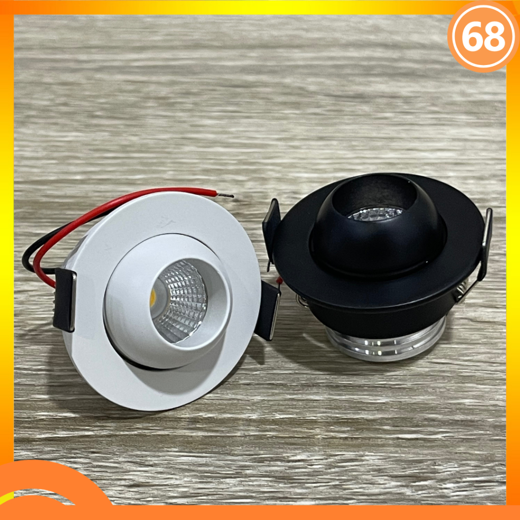 Jual Lampu Downlight LED COB Mini LED 3W Spot Light Plafon Lampu Lemari Spotlight Kecil ...