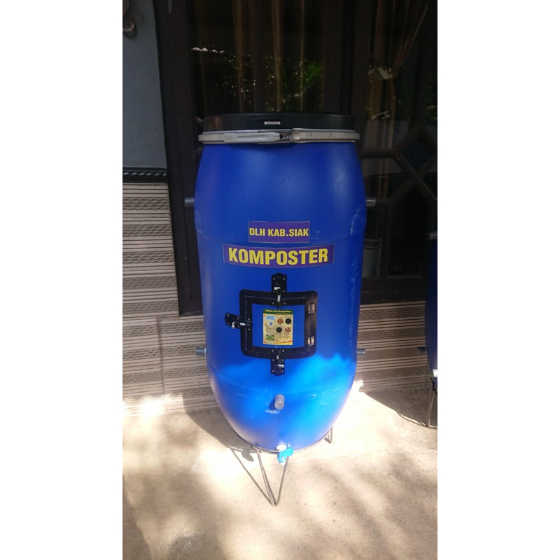 Jual Tong sampah komposter 150 liter /sampah organik/pupuk/tong plastik ...