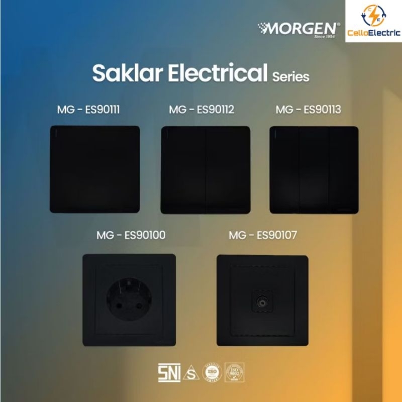 Jual Morgen Electrical Type MGES-901 - Stopkontak Morgen Saklar Morgen ...