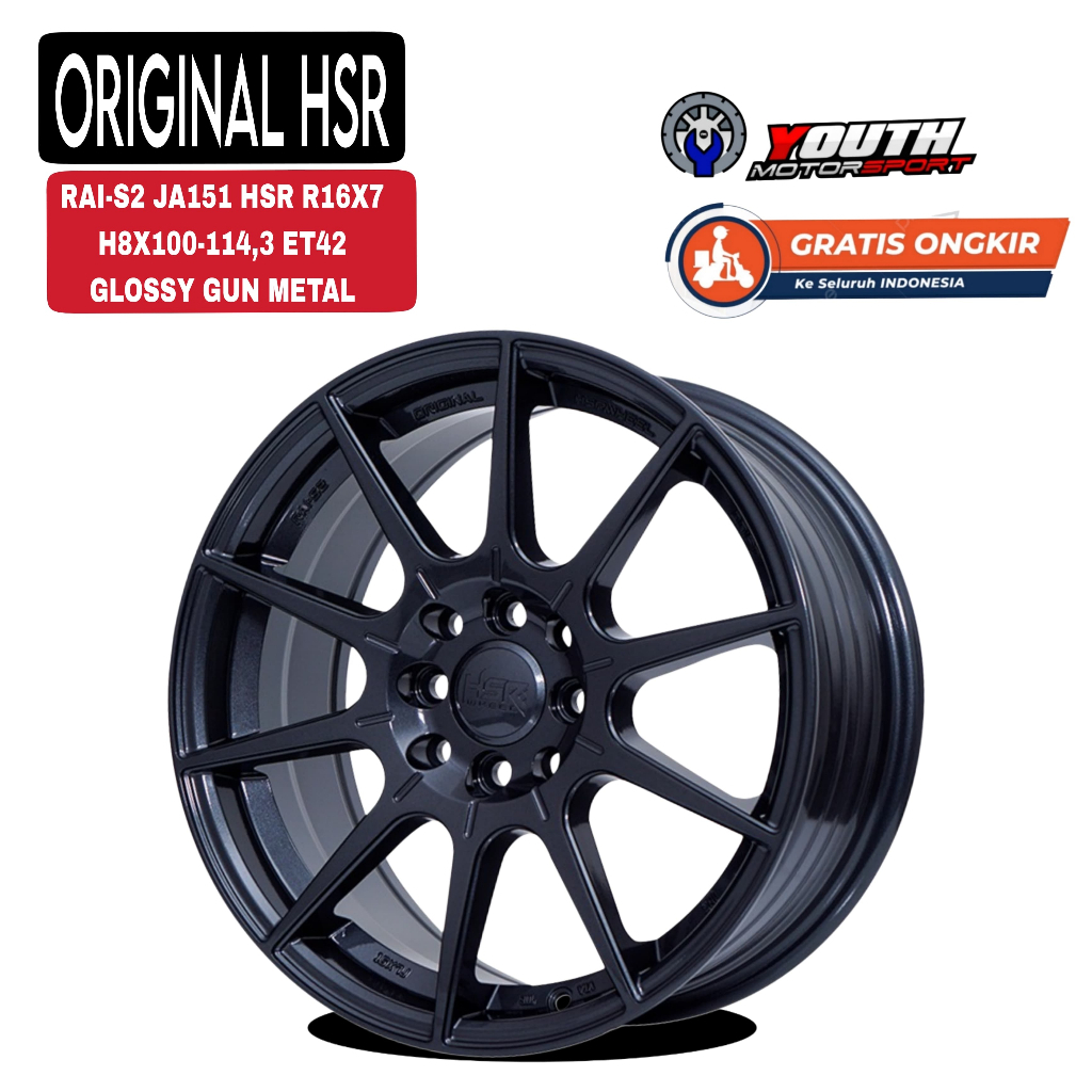 Jual VELG R16 ORIGINAL HSR RAI S2 COCOK UNTUK AVANZA,XENIA,JAZZ,MOBILIO DLL | Shopee Indonesia