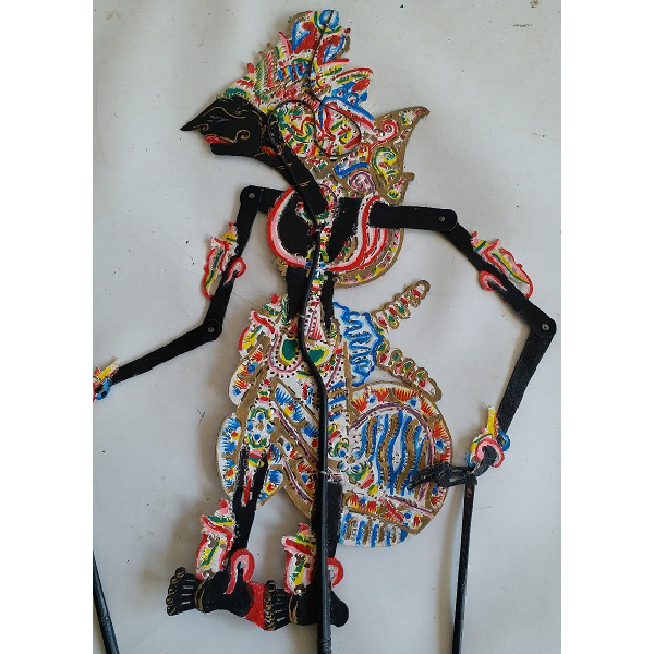 Jual Vintage unik FOLK ART wayang kulit jawa BIMO SAKTI | Shopee Indonesia