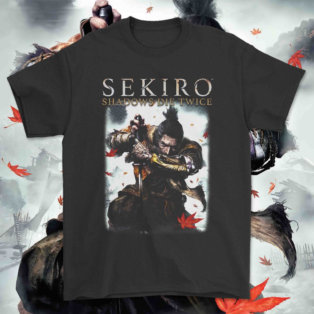Jual KAOS SEKIRO SHADOWS DIE TWICE | Shopee Indonesia