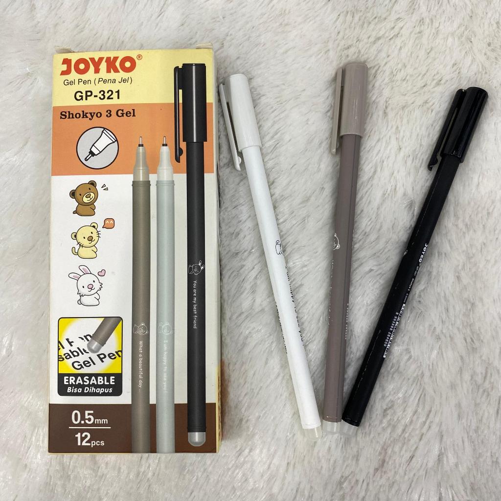 Jual Pulpen Gel dengan Penghapus merk JOYKO type GP-321 ukuran 0.5mm 1 ...