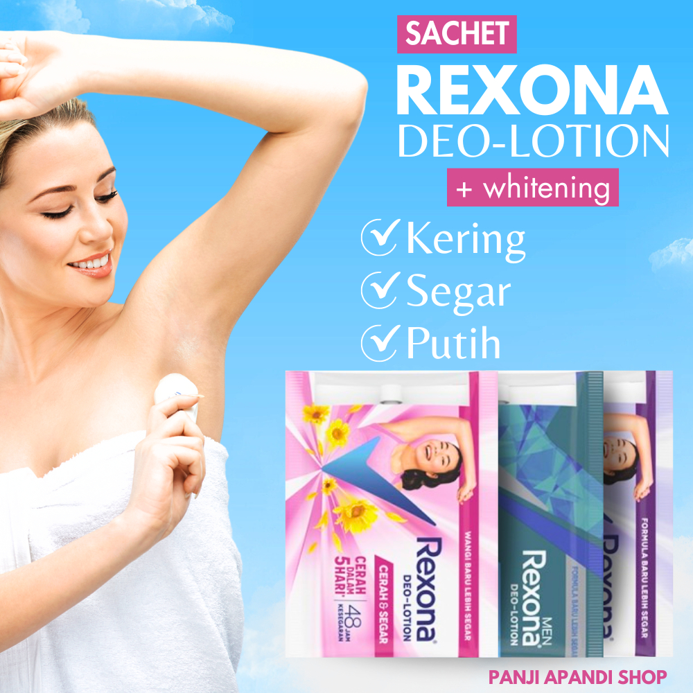 Jual Rexona Deo Lotion Sachet 9g - Free Spirit & Ice Cool - Deodorant Tahan Lama, Segar, & Cerah ...