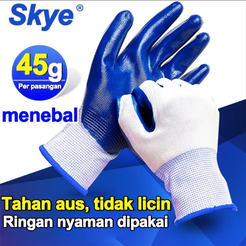 Jual Sarung Tangan Anti Duri Tebal Gekko Grip 1 Lusin 12 pasang [ 24pcs ...