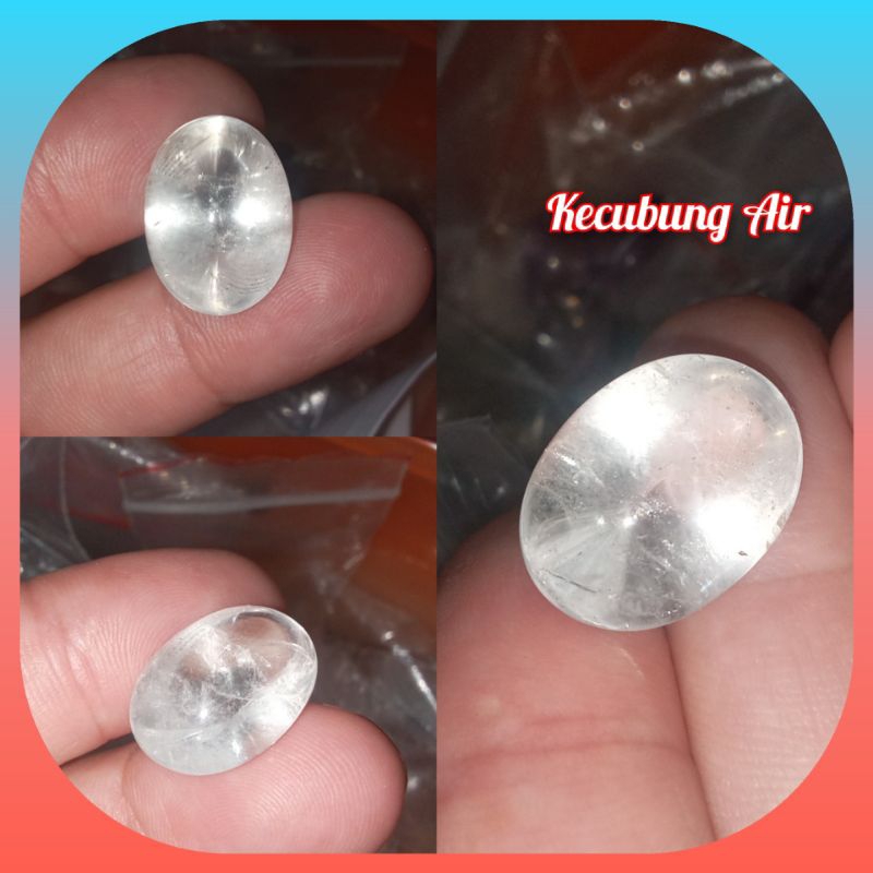 Jual Batu Permata White Quartz Kecubung kalimantan | Shopee Indonesia