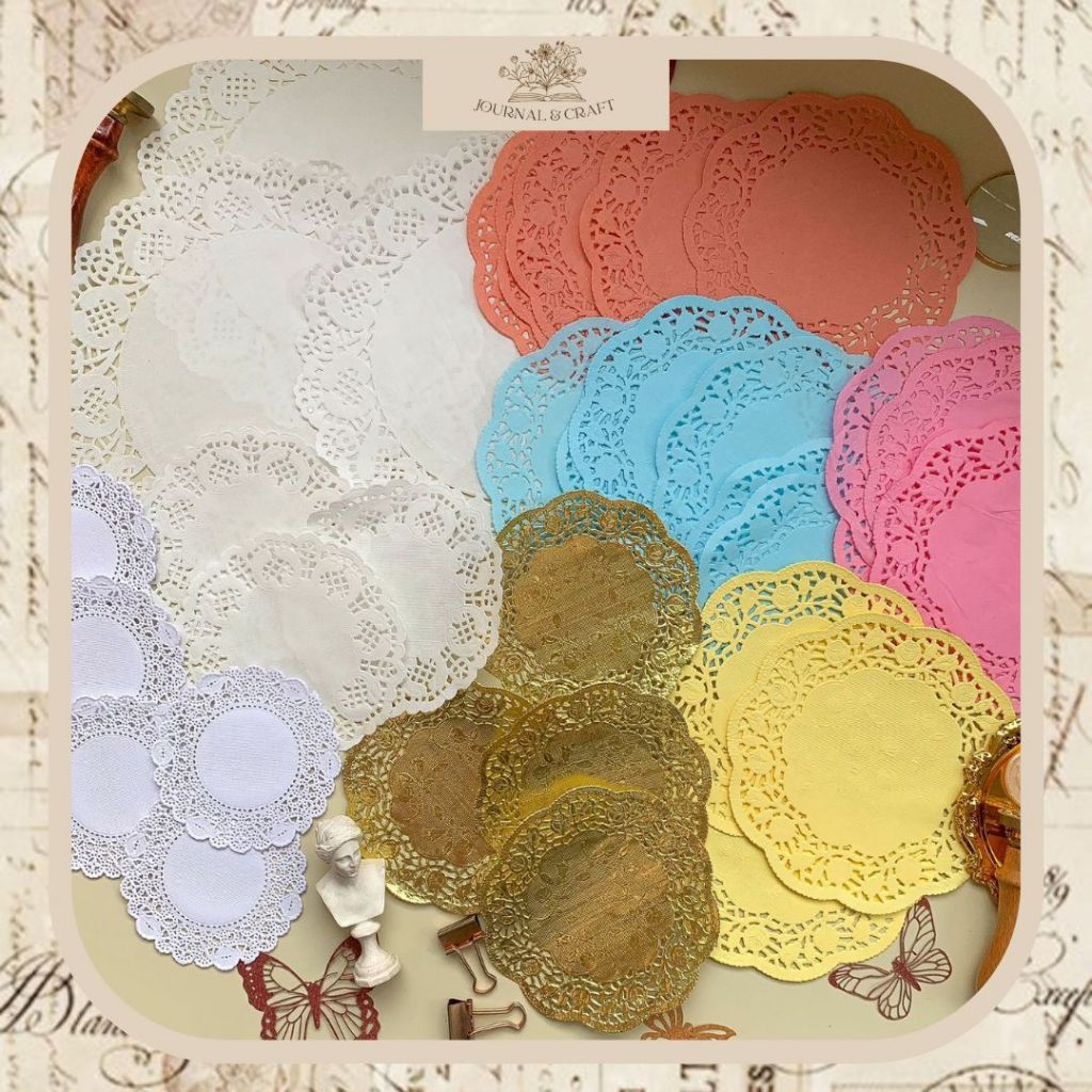 Jual Journalandcraft Paper Doilies 4,5 Inci 11,4 cm 4.5 Inch Paper ...