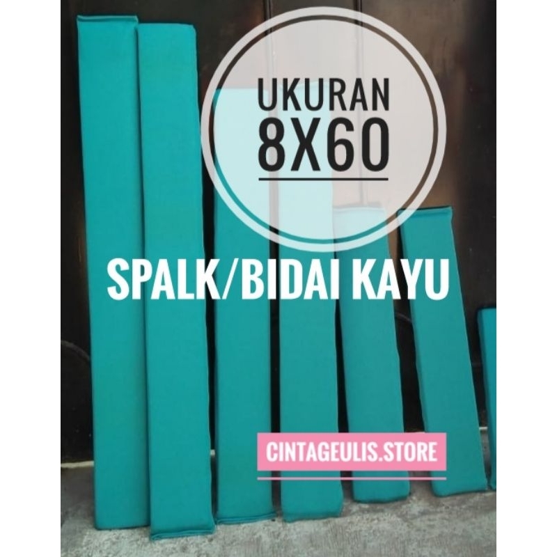 Jual READY,,spalk/bidai kayu, alat p3k, ukuran 8cm x 60cm, warna tosca ...
