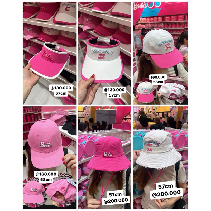 Jual Topi Barbie Miniso X Barbie Limited Edition | Topi Barbie | Shopee ...