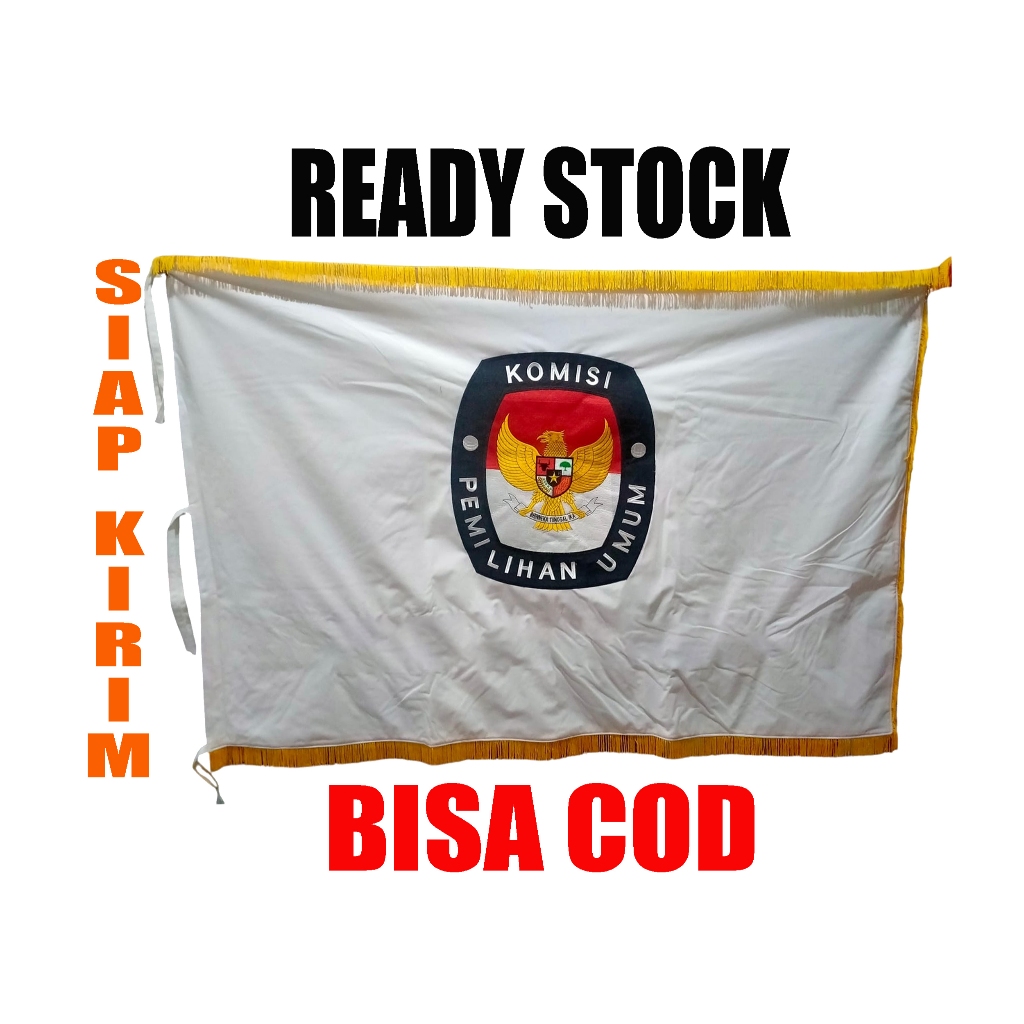 Jual Bendera KPU High Quality | Shopee Indonesia
