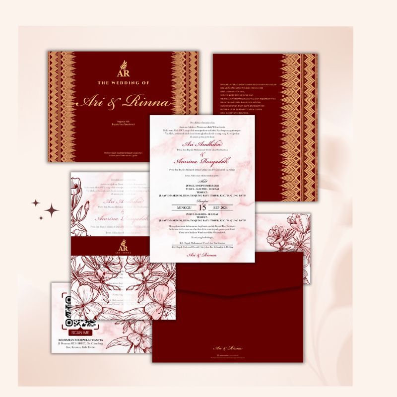 Jual UNDANGAN PADANG MINIMAL ORDER 2 PCS | Shopee Indonesia