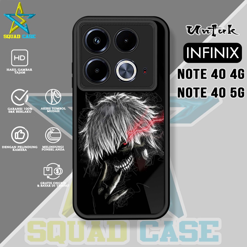 Jual Case INFINIX NOTE 40 4G NOTE 40 5G SquadCase Motif [ PEN ] Casing ...