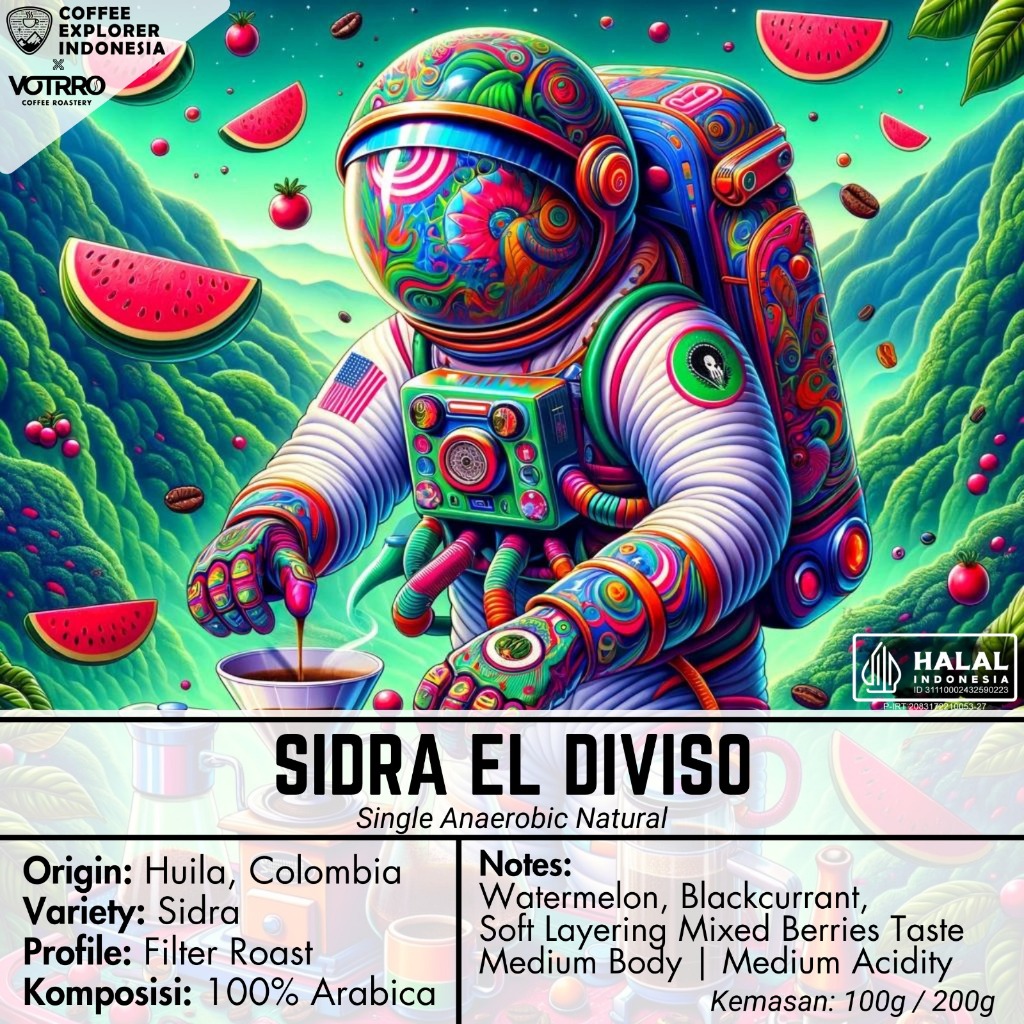 Jual Biji Kopi Arabika Sidra El Diviso Colombia - Single Origin Arabica ...