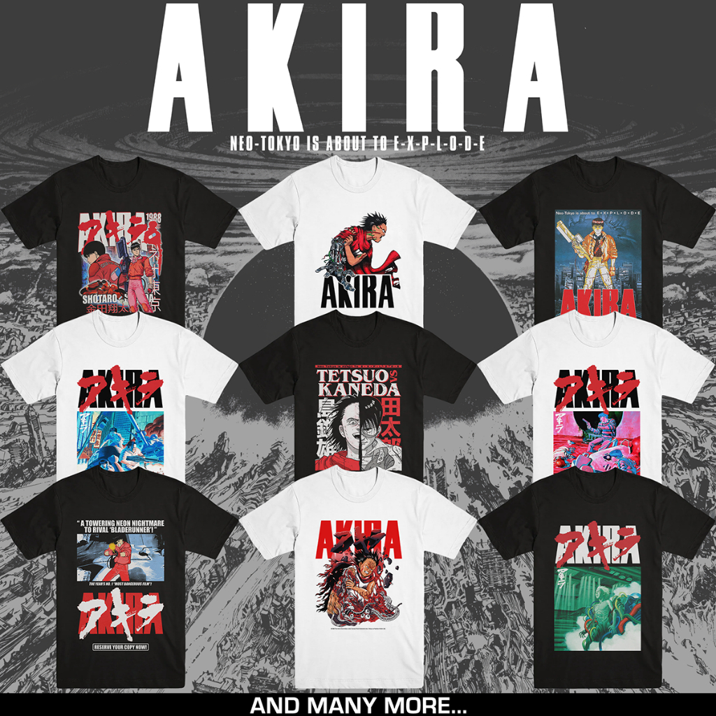 Jual AKIRA | T-SHIRT ANIME | CYBERPUNK - ADVENTURE | MERCHANDISE ...