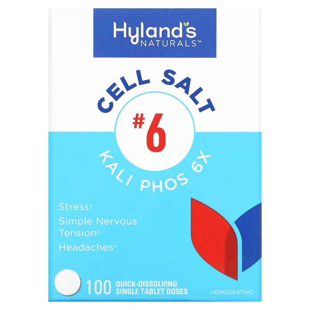 Jual Hyland's Naturals, Cell Salt #6, Kali Phos 6X, 100 Quick ...