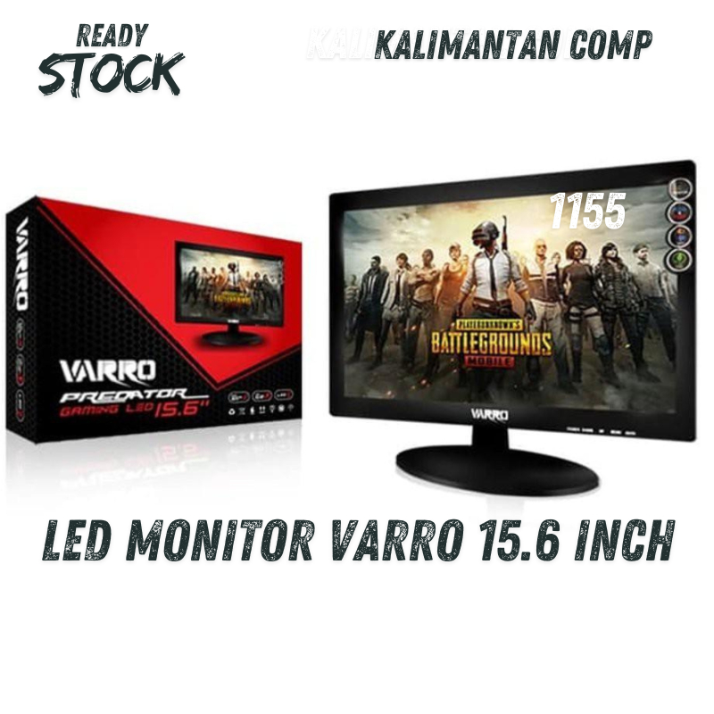 Jual Led Monitor Varro Predator 15.6 inch HDMI VGA | Shopee Indonesia