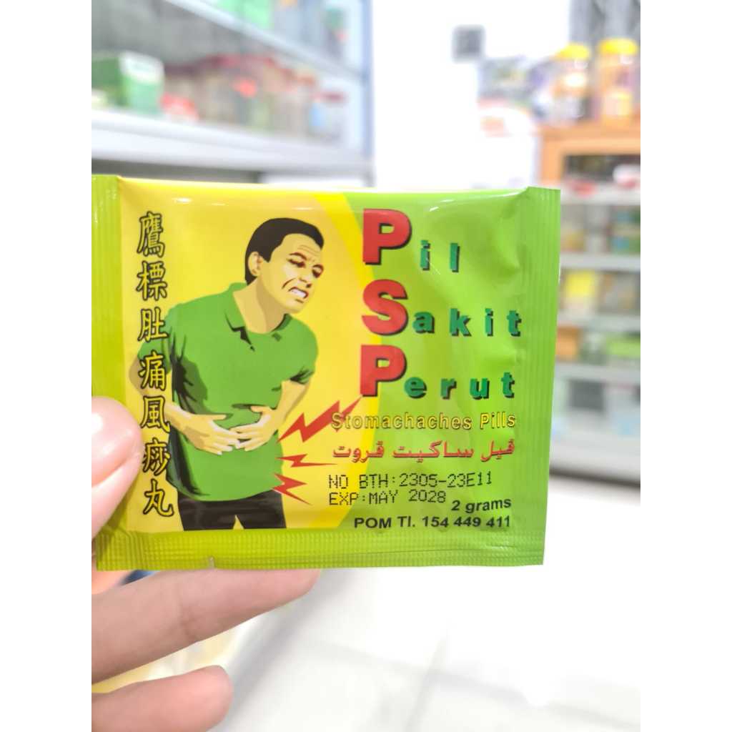 Jual PSP PIL SAKIT PERUT 1 SACHET UNTUK SAKIT PERUT MELILIT MUAL ...
