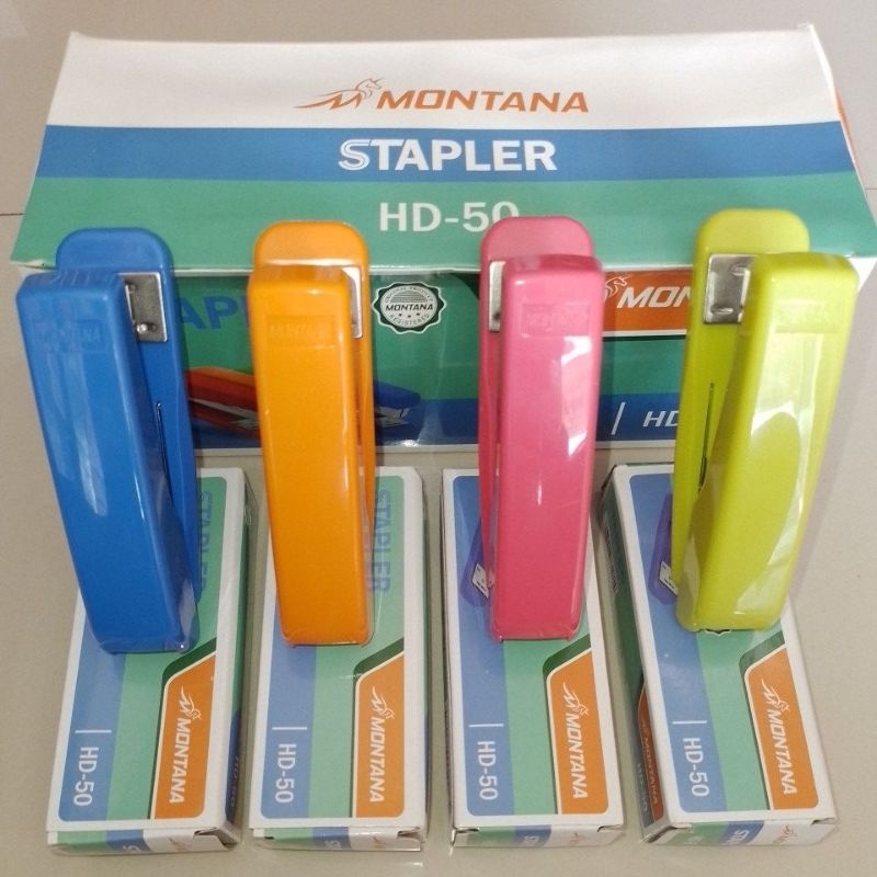 Jual Mesin Staples Stapler Montana HD-50 ( Pcs ) [ Original ] | Shopee ...