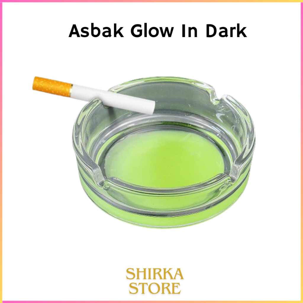 Jual SS - Asbak Rokok Glow in The Dark | Shopee Indonesia