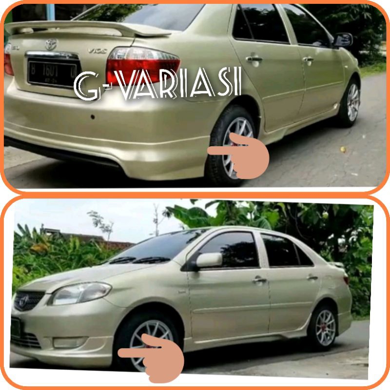 Jual bodykit Vios gen 1 model toms full st | Shopee Indonesia
