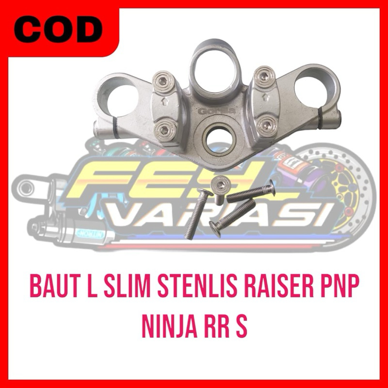 Jual BAUT L STAINLIS STAINLESS M8 baut 12 RAISER NINJA SS S RXK RXS ...